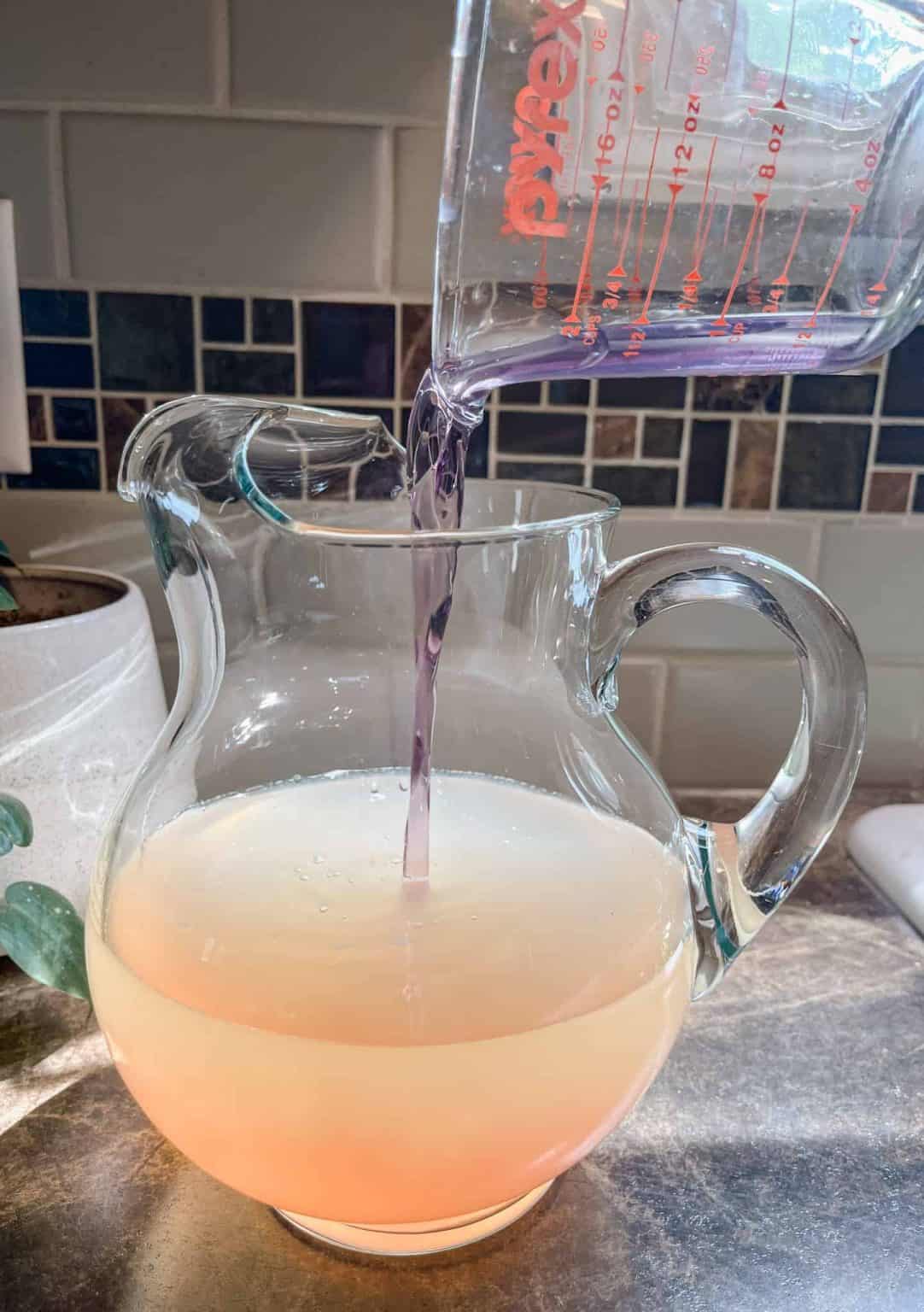 Wild Violet Lemonade and Syrup Recipe - Fox Farm Home