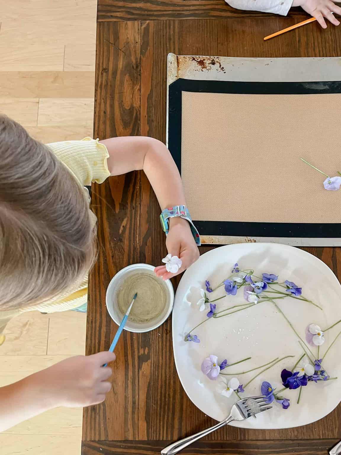 Candied Flowers Recipe - How to Make Sugared Pansies & Violets - Fox ...