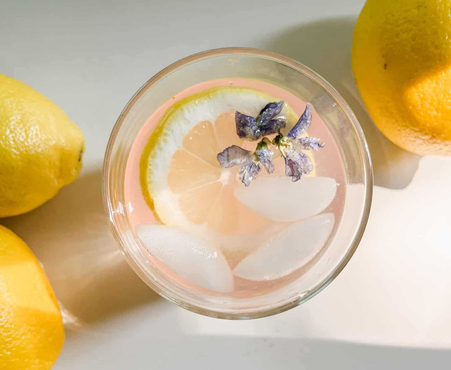 Wild Violet Lemonade and Syrup Recipe - Fox Farm Home