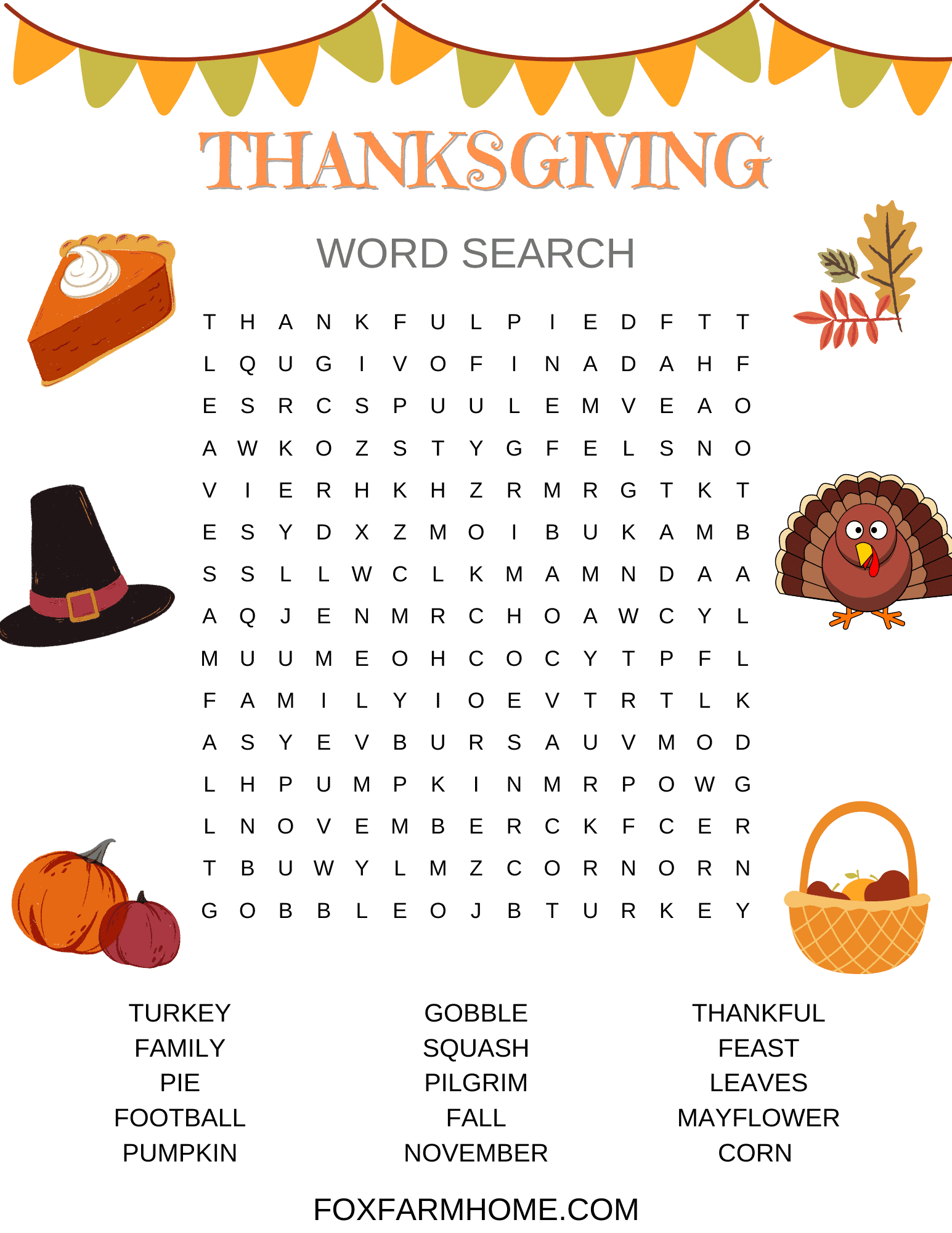 Free Word Search Printable Thanksgiving Word Search Maker Free Word Search Printable Thanksgiving Word Search Maker