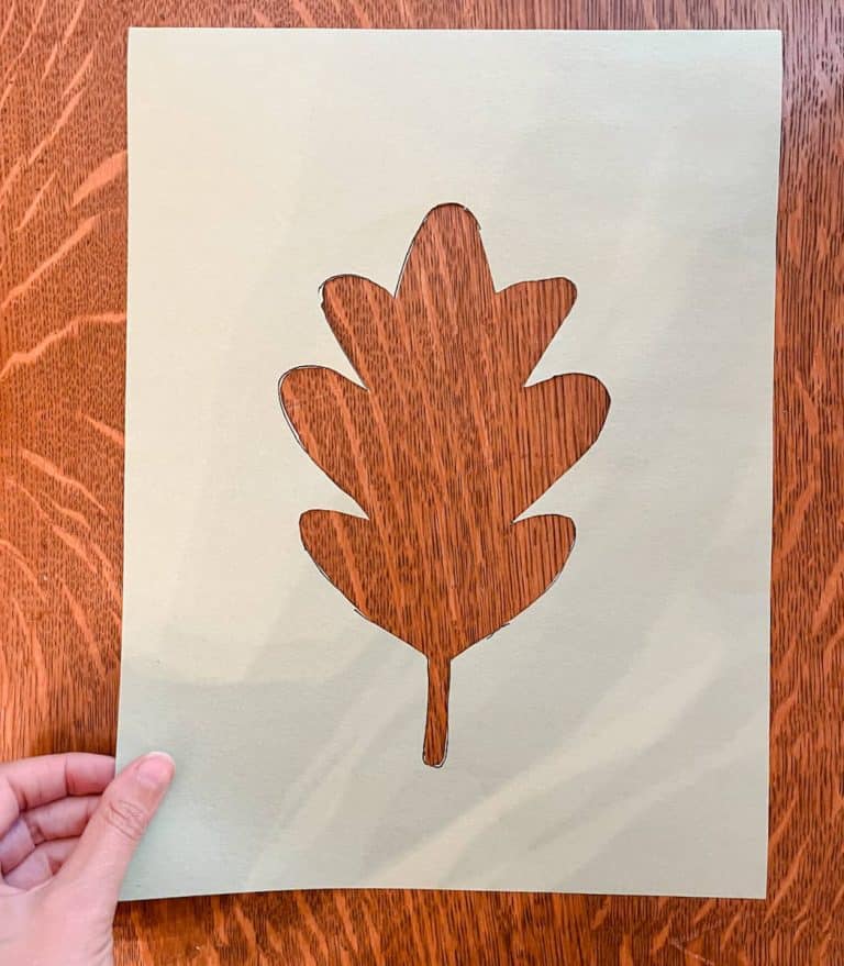 Easy Fall Leaf Suncatchers - Fox Farm Home