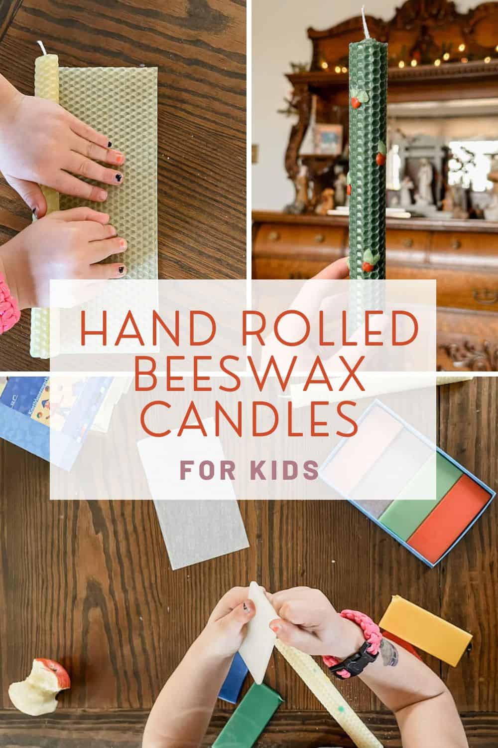 How to Make Rolled Beeswax Candles - Fox Farm Home