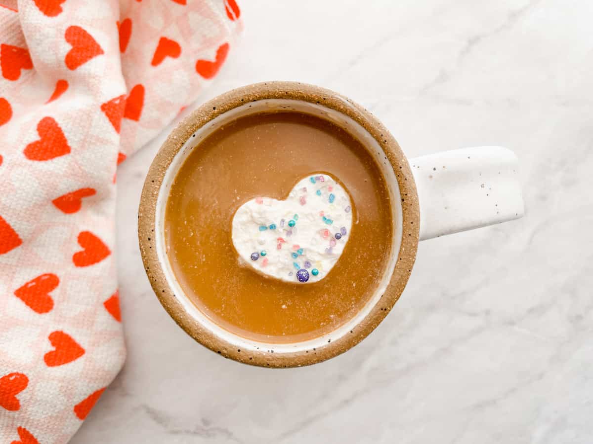 Frozen Whipped Cream Cut-Out Shapes Kids Will Love - Fox Farm Home