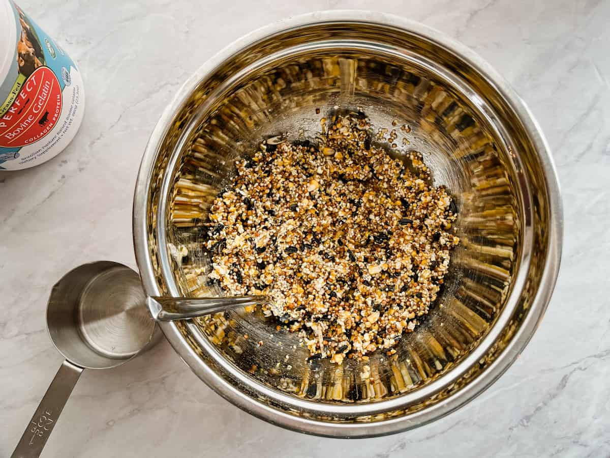 How to Make Birdseed Ornaments - Fox Farm Home