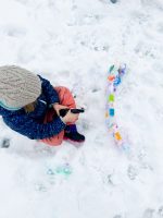 Make Colorful Ice Sculptures with Colored Ice Blocks - Fox Farm Home