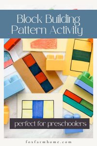 Mega Bloks Building Cards | Preschool Learning Activity - Fox Farm Home