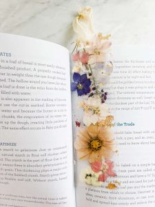 How to Make Pressed Flower Bookmarks - Fox Farm Home