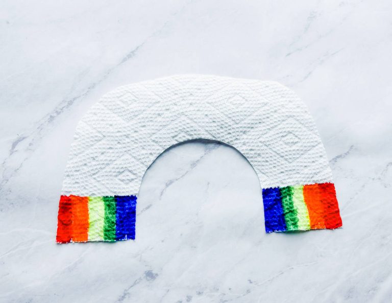 Climbing Rainbow Science Experiment For Kids - Fox Farm Home