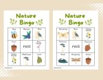 Nature Bingo Activity For Kids | Free Printable Game - Fox Farm Home