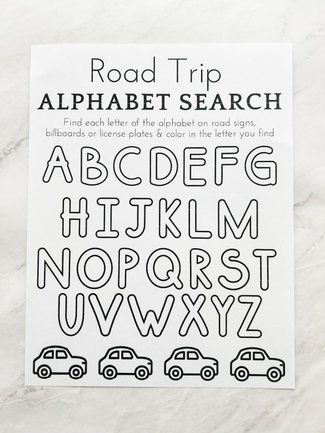 Alphabet Road Trip Game | Fun Car Game For Kids - Fox Farm Home