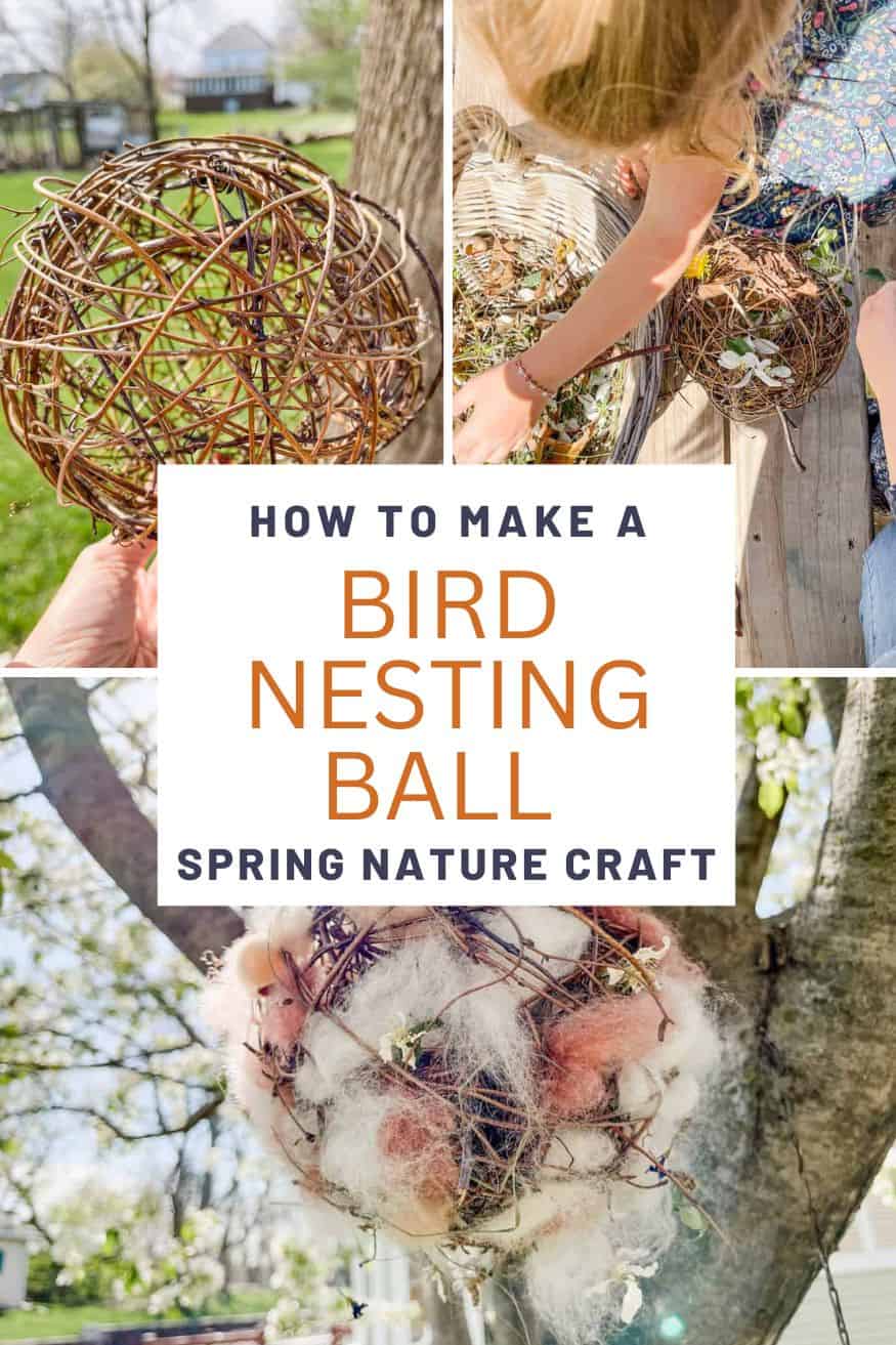 How to Make a Nesting Ball for Backyard Birds - Fox Farm Home