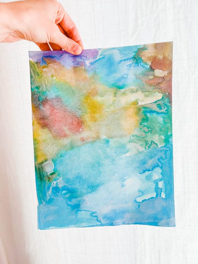 Fizzy Painting Art & Science Activity for Kids - Fox Farm Home