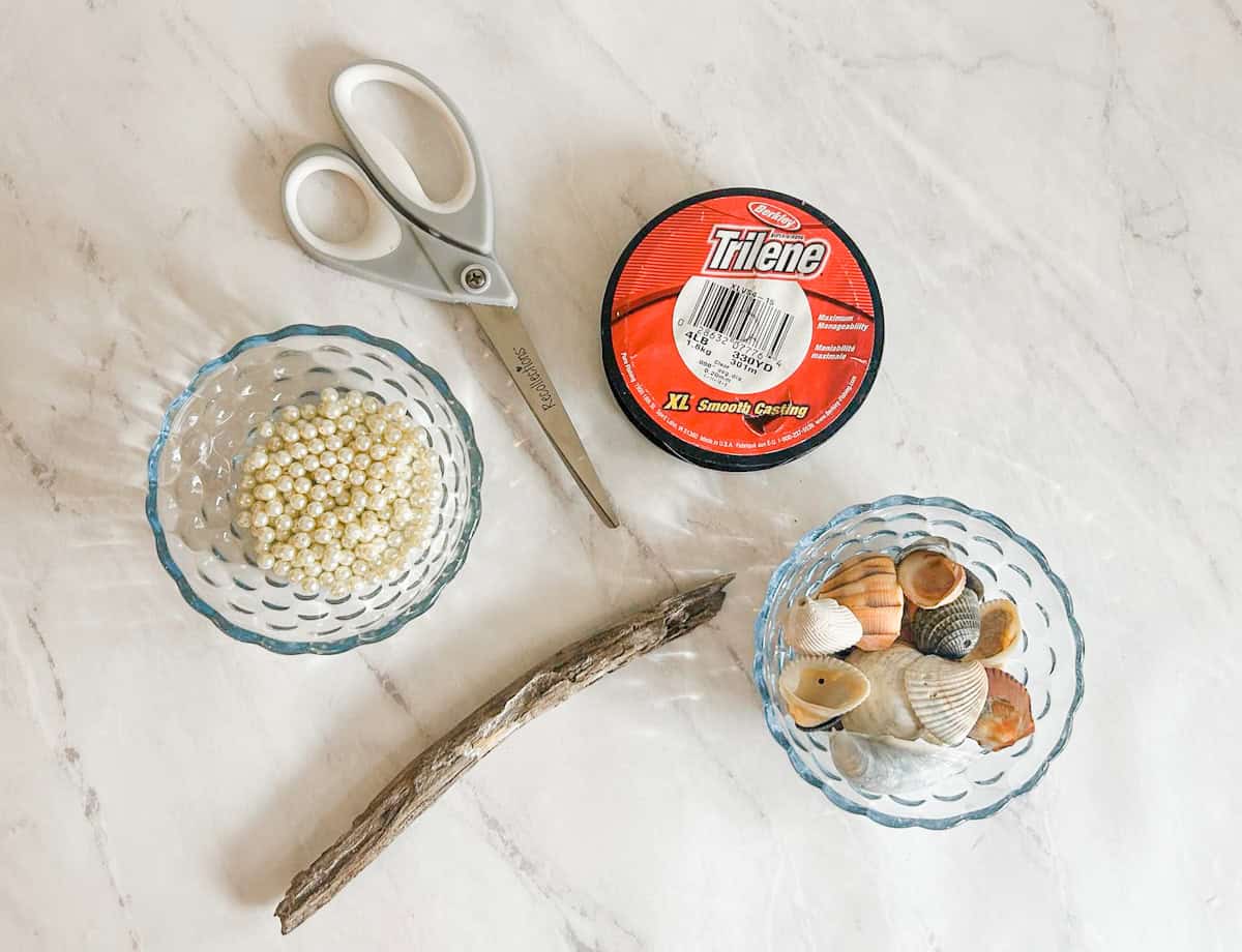 How To Make A Seashell & Bead Wind Chime - Fox Farm Home