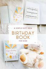 Birthday Journal- A Birthday Tradition For Your Kids - Fox Farm Home