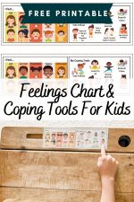 Feelings Chart & Coping Tools For Kids | Free Printable - Fox Farm Home