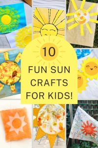 10 Cute and Easy Sun Crafts for Kids - Fox Farm Home