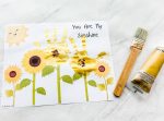 Simple Sunflower Handprint Craft For Kids - Fox Farm Home
