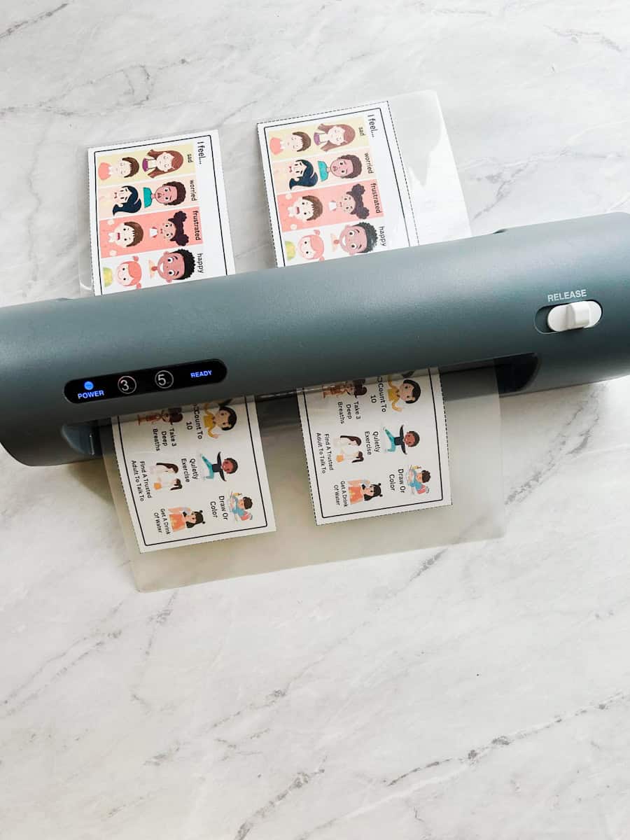 Feelings Chart & Coping Tools For Kids | Free Printable - Fox Farm Home