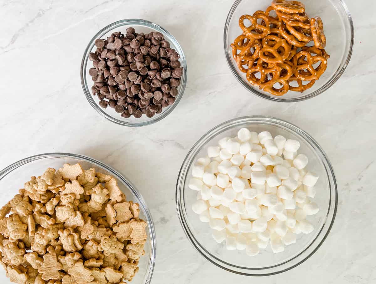 S'mores Trail Mix (Fun Camping Snack For Kids) - Fox Farm Home