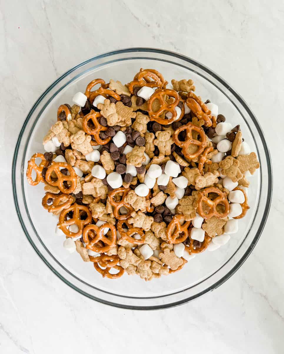 S'mores Trail Mix (Fun Camping Snack For Kids) - Fox Farm Home