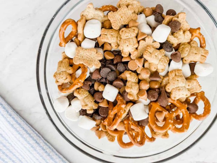 S'mores Trail Mix (Fun Camping Snack For Kids) - Fox Farm Home
