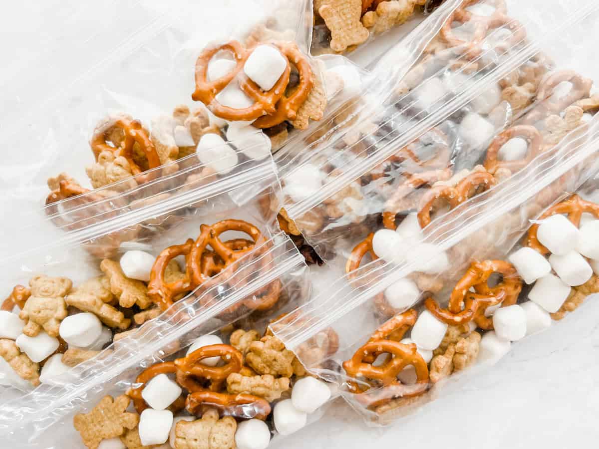 S'mores Trail Mix (Fun Camping Snack For Kids) - Fox Farm Home