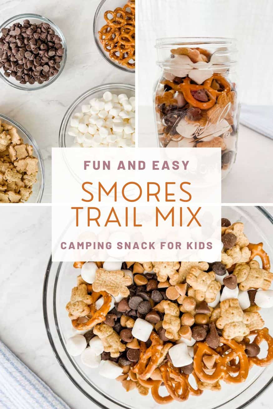 S'mores Trail Mix (Fun Camping Snack For Kids) - Fox Farm Home