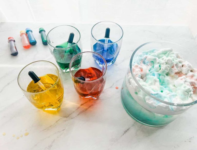 Rainbow Rain Science Experiment For Kids - Fox Farm Home