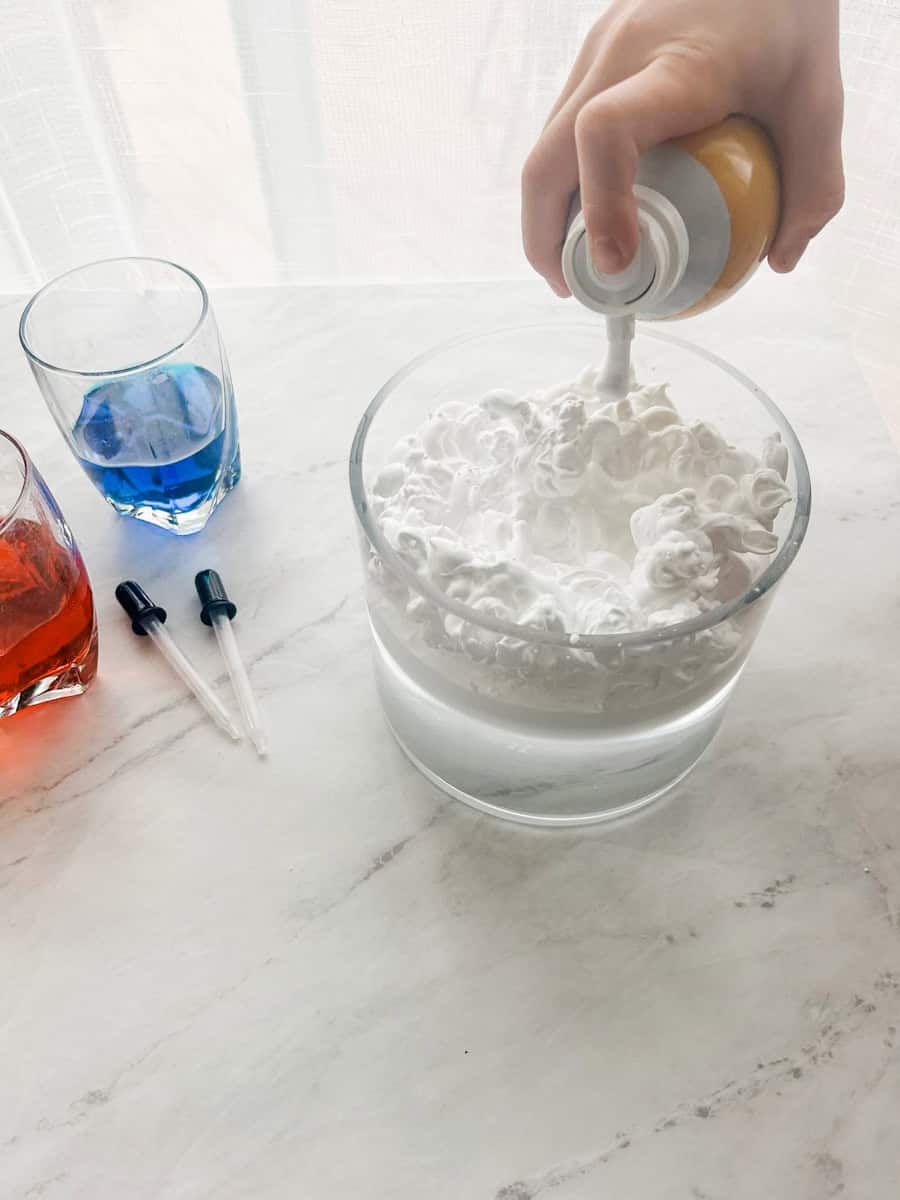 Rainbow Rain Science Experiment For Kids - Fox Farm Home