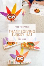 Free Printable Thanksgiving Turkey Hat For Kids - Fox Farm Home