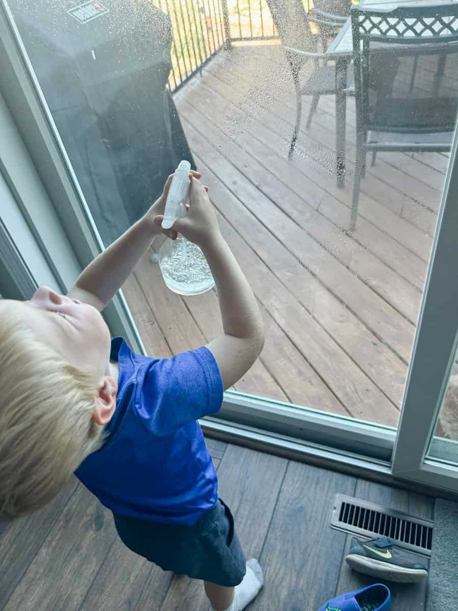 Fall Leaf DIY Window Clings - Fox Farm Home