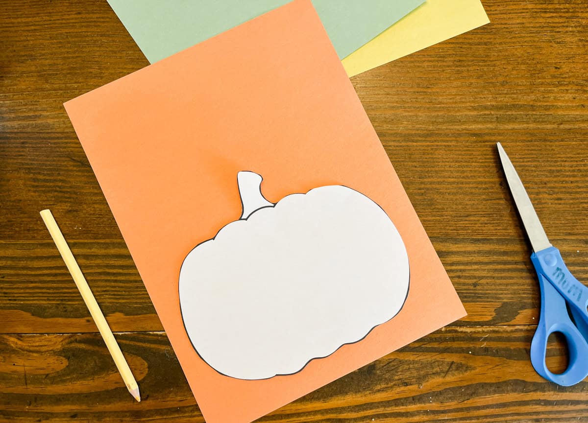 Easy Pumpkin Suncatcher Craft for Halloween - Fox Farm Home