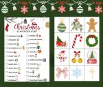 Free Printable Christmas Scavenger Hunt Activity - Fox Farm Home