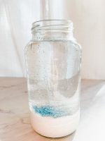 Snowstorm in a Jar Science Experiment for Winter - Fox Farm Home