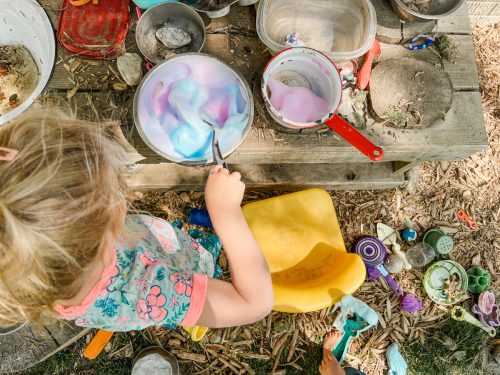 Colorful Bubble Foam - Fun Sensory Play Activity - Fox Farm Home
