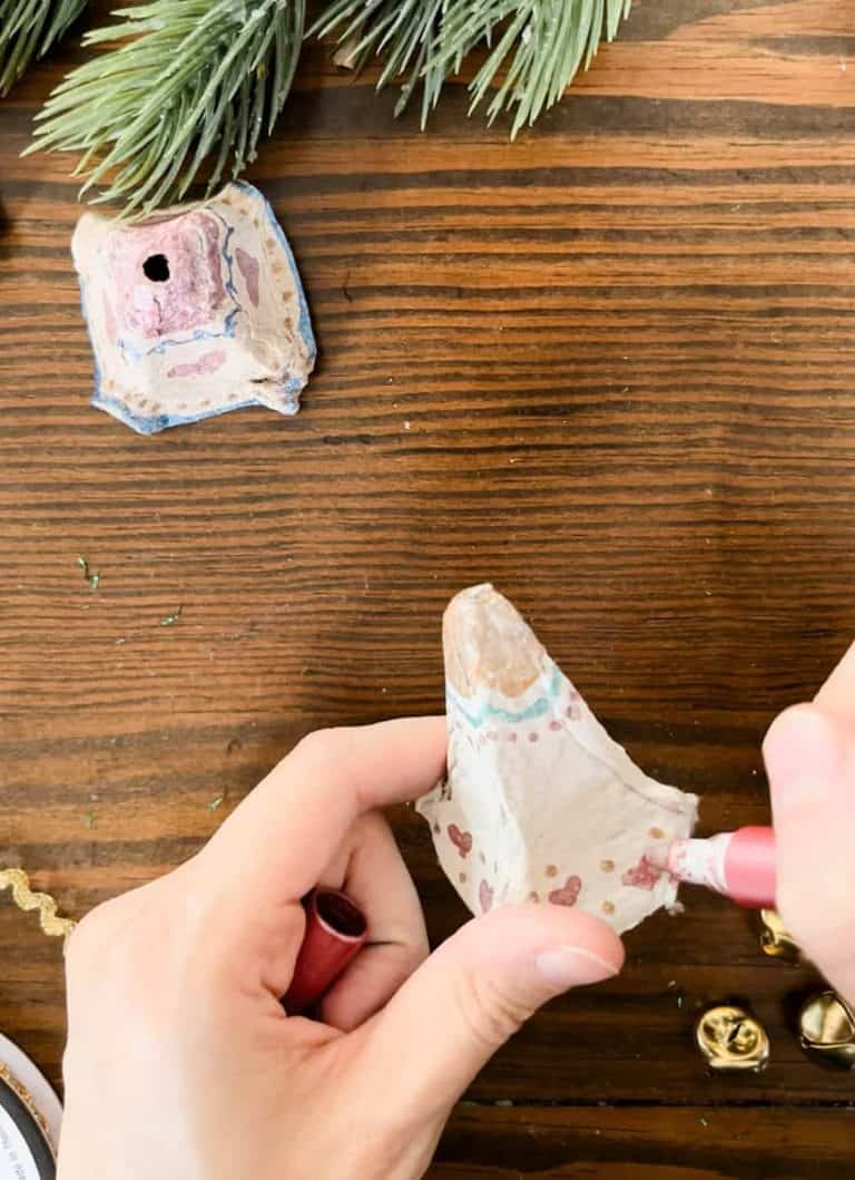 DIY Jingle Bell Craft With Egg Cartons - Fox Farm Home