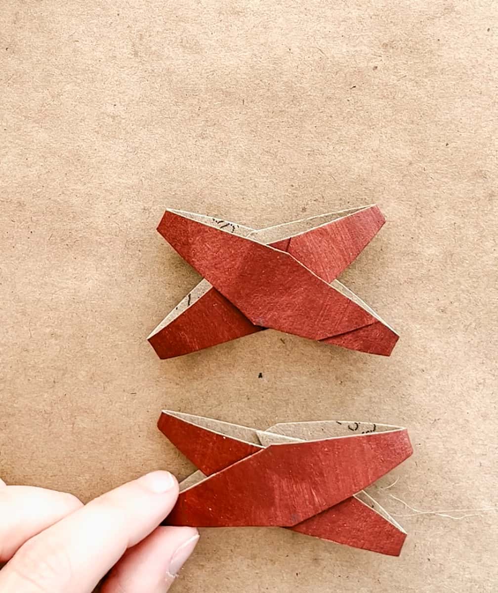 Toilet Paper Roll Star Christmas Ornament - Fox Farm Home