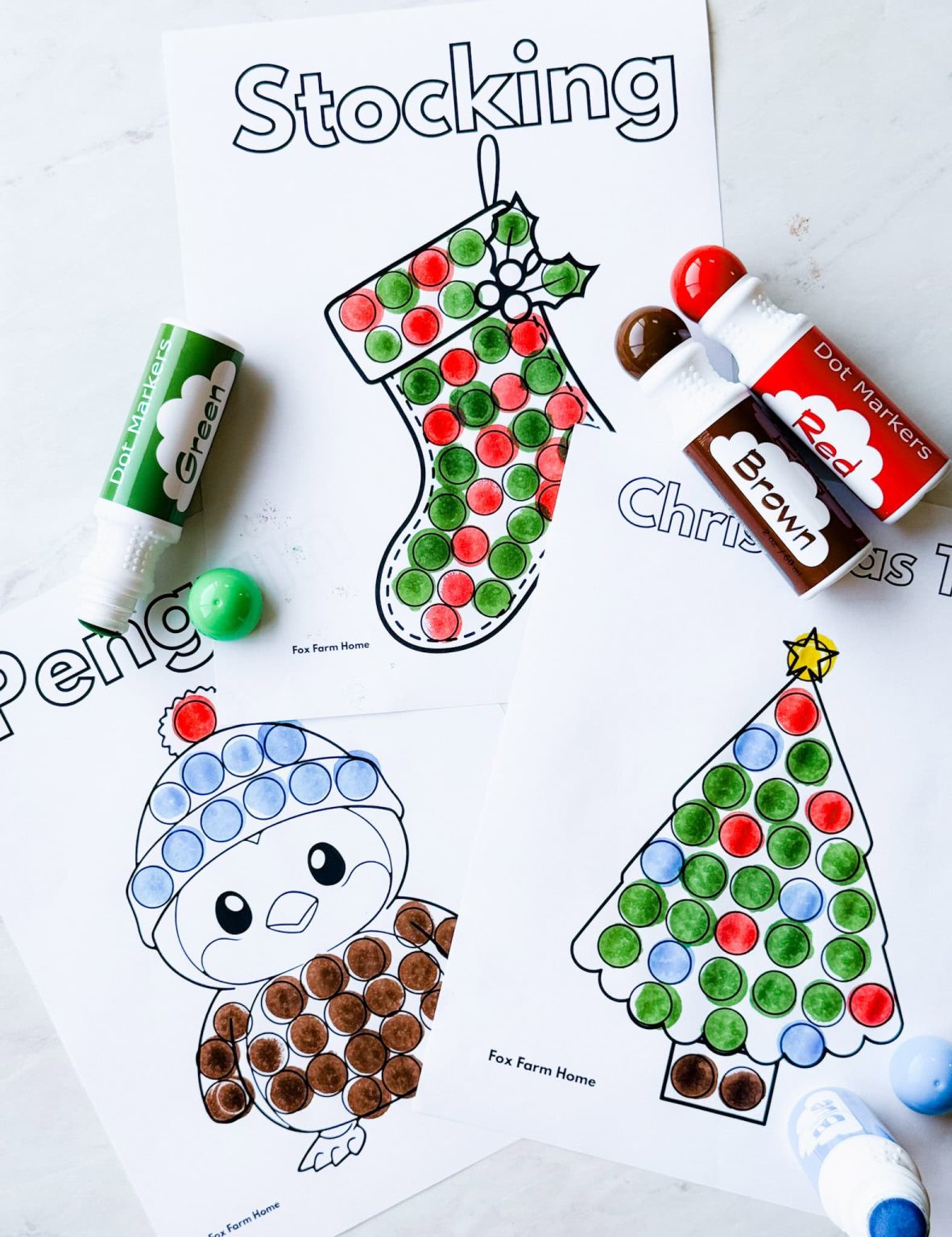 21 Easy Christmas Crafts For Kids - Fox Farm Home