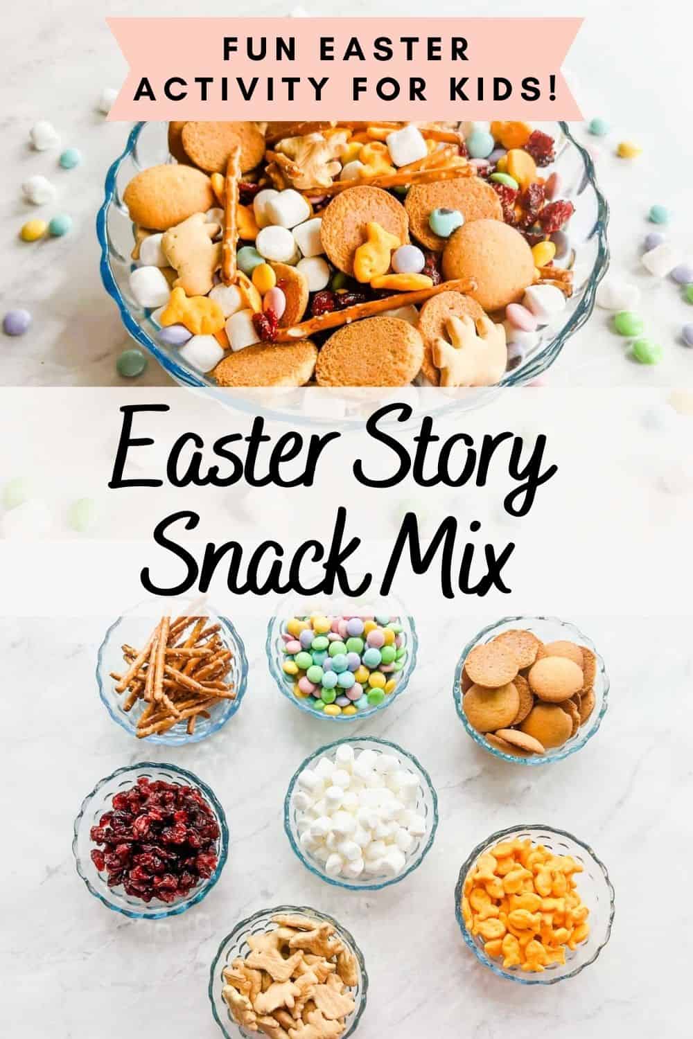Easter Story Snack Mix With Free Printable - Fox Farm Home